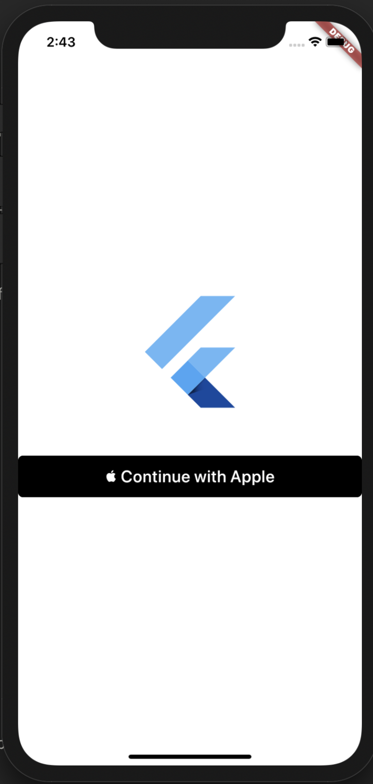 【Flutter】Sign in with Appleで「com.apple.AuthenticationServices.AuthorizationError error 1000.」の対処法